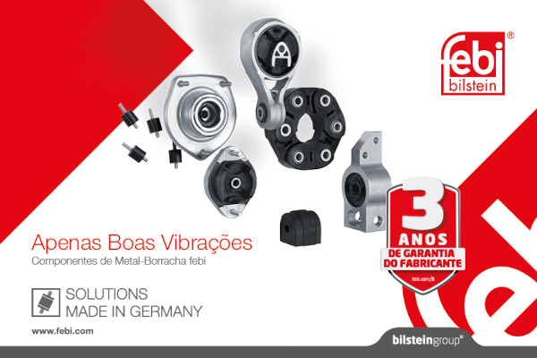 Más vibrações? Com a febi não existem - Check-up Media