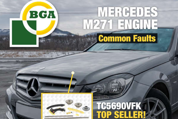 BGA explica problemas comuns e fiabilidade do motor Mercedes-Benz “M271 ...
