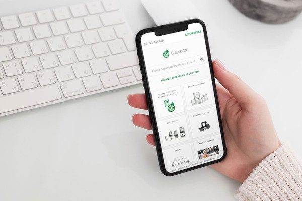 Schaeffler Grease App: lubrificação de rolamentos mais eficiente e ...